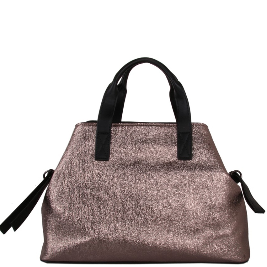 300 Pink Metallic Tote Bag - Bagzone - Supplier of Wholesale Fashion ...