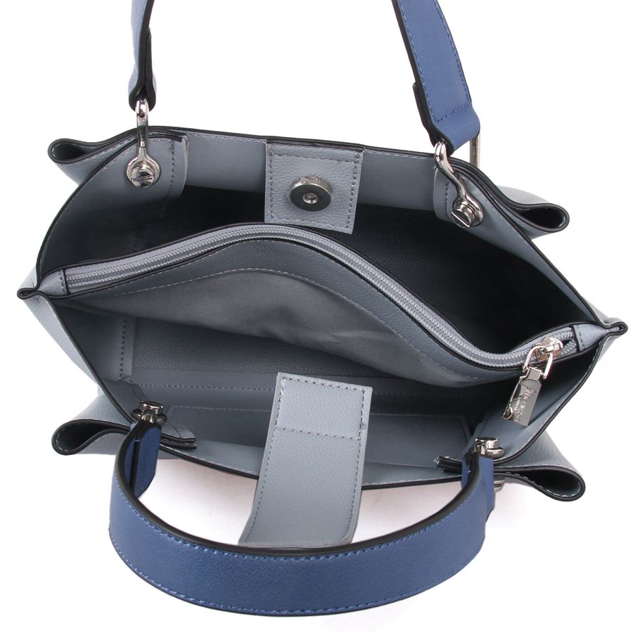 409 Blue Grab Bag - Bagzone - Supplier of Wholesale Fashion Handbags