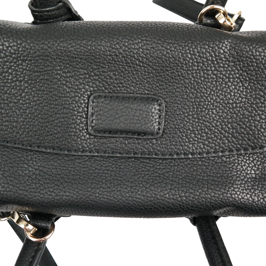 100 Black 3 Section Shoulder Bag - Bagzone - Supplier of Wholesale ...